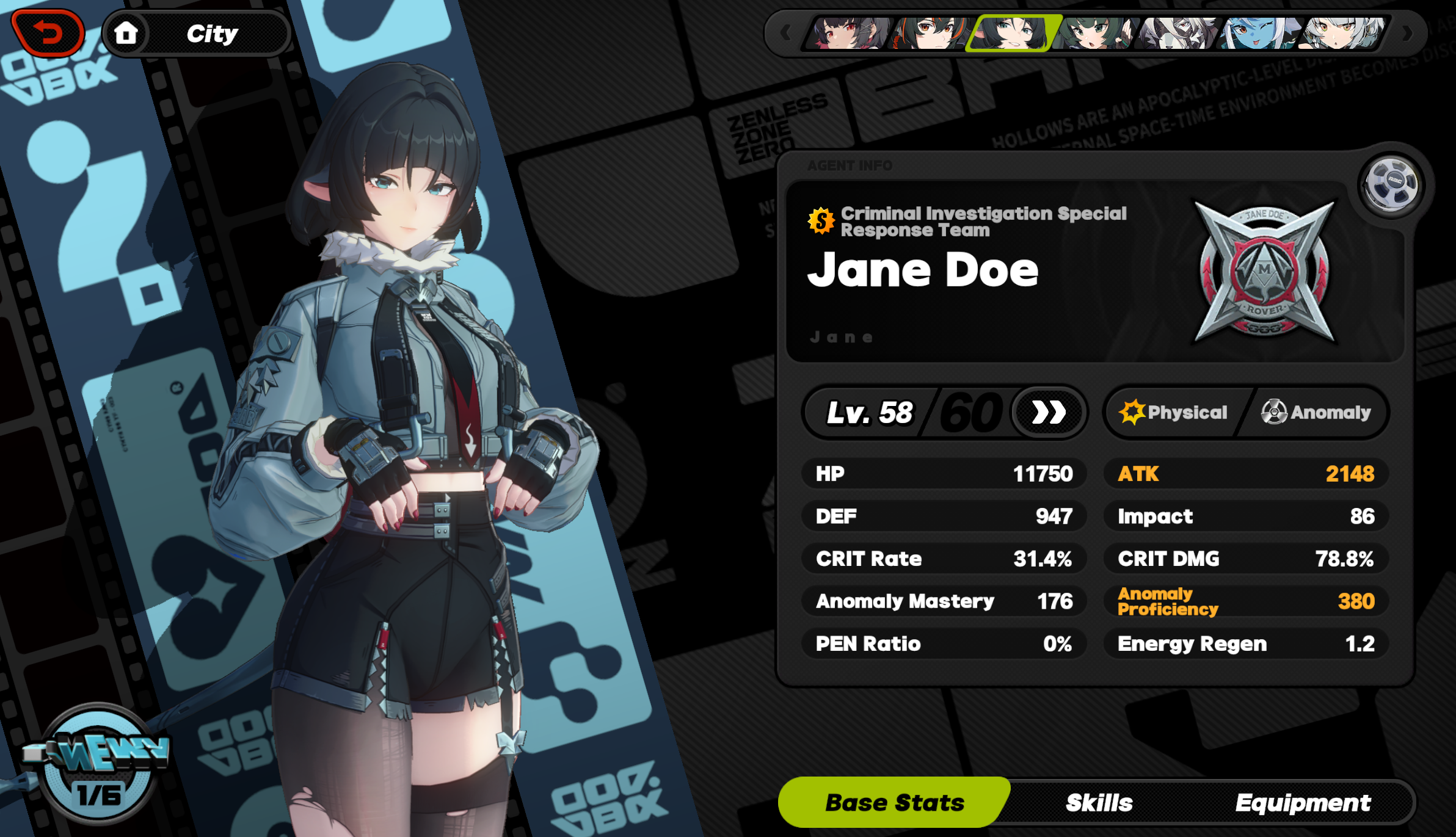 How's Everyones Jane Doe coming along? Zenless Zone Zero | HoYoLAB