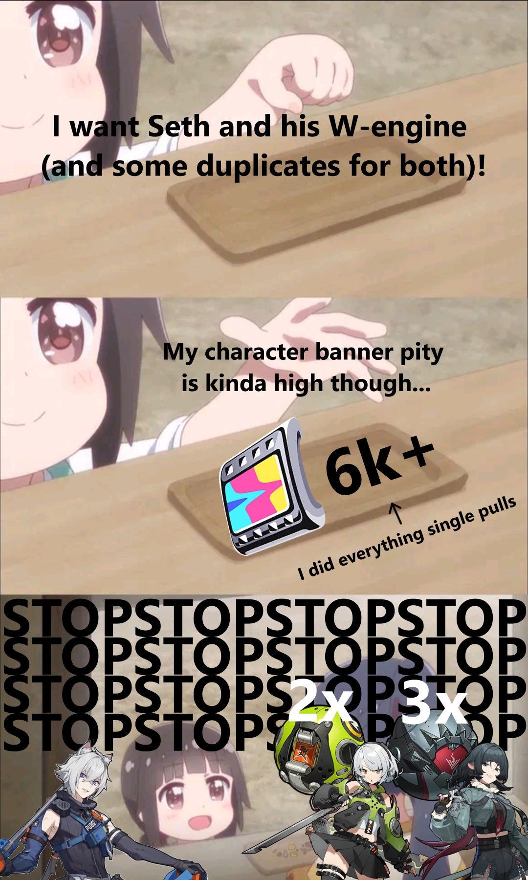 I ONLY WANTED SETH AND HIS W-ENGINE💀 *BLESS CURSE* Zenless Zone Zero ...