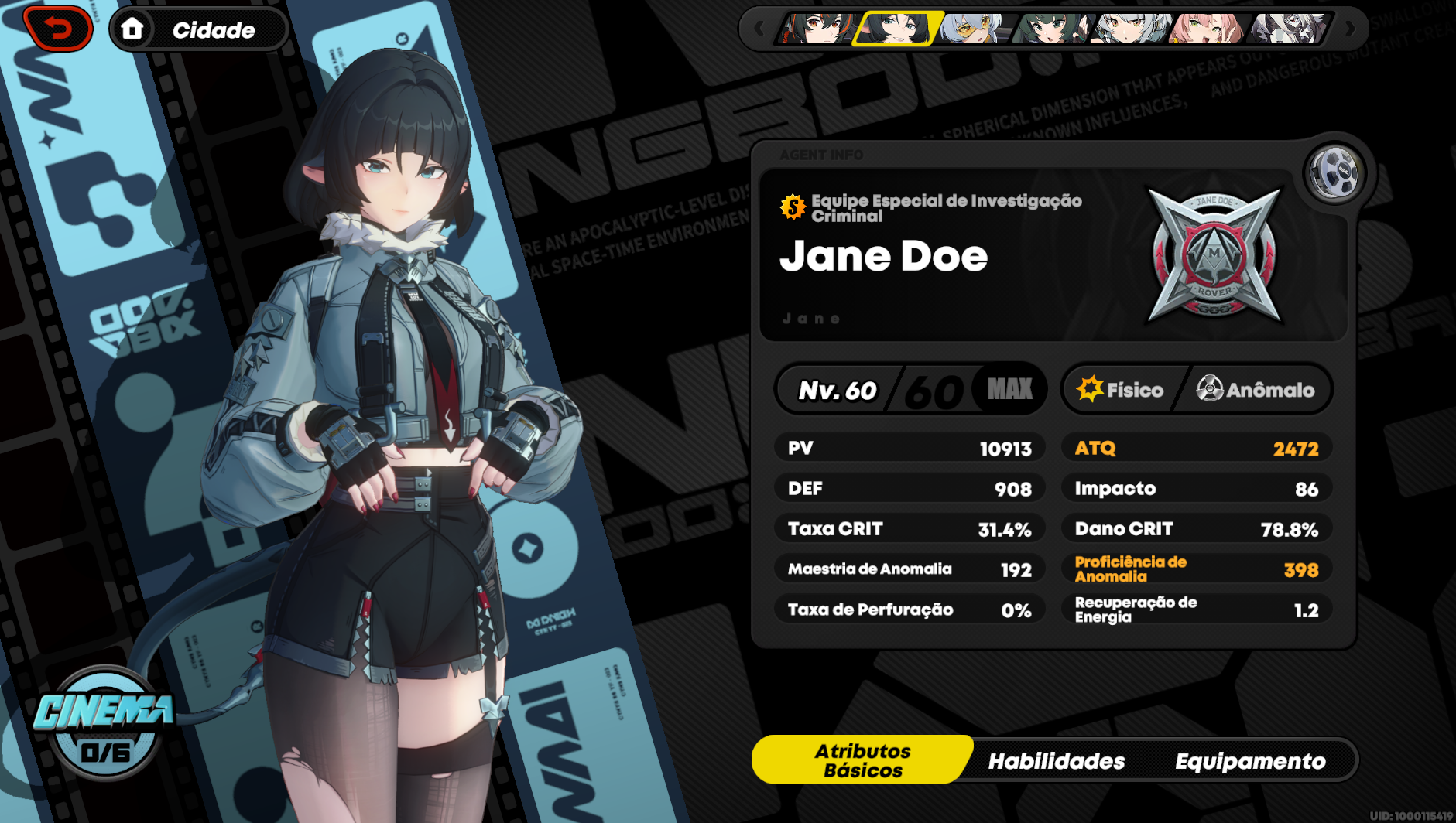 Minha Jane ta boa? Zenless Zone Zero | HoYoLAB