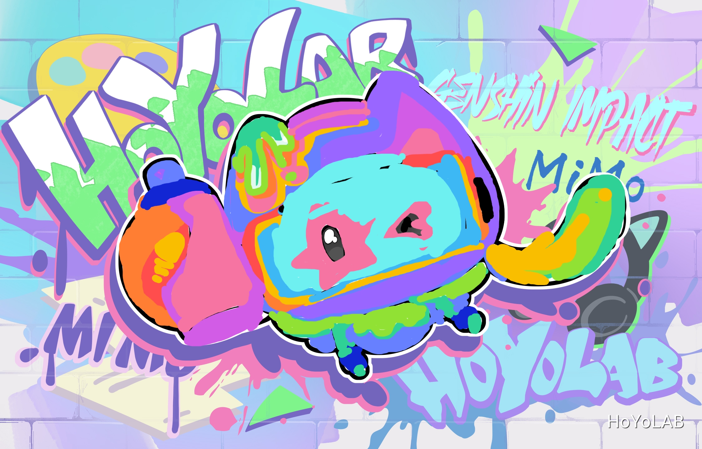 Mine mimo graffiti 👁️🫦👁️👌 | HoYoLAB