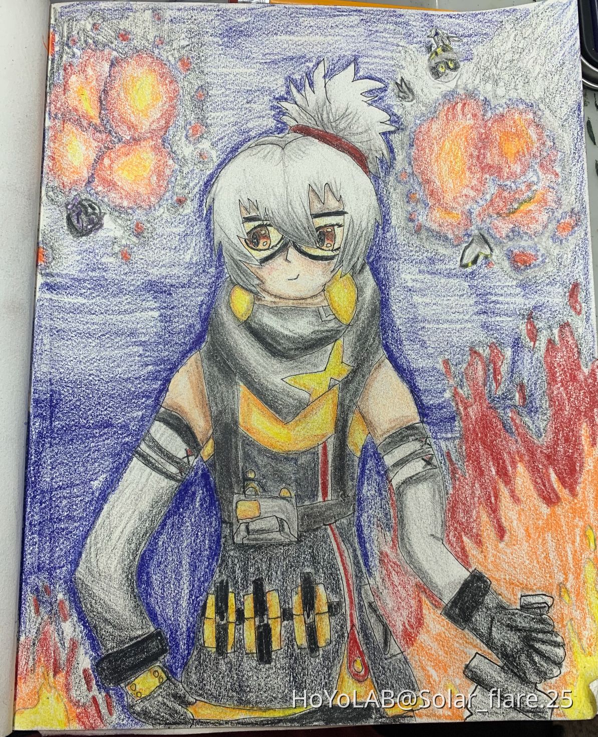 Finished zzz soldier 11 drawing Zenless Zone Zero | HoYoLAB
