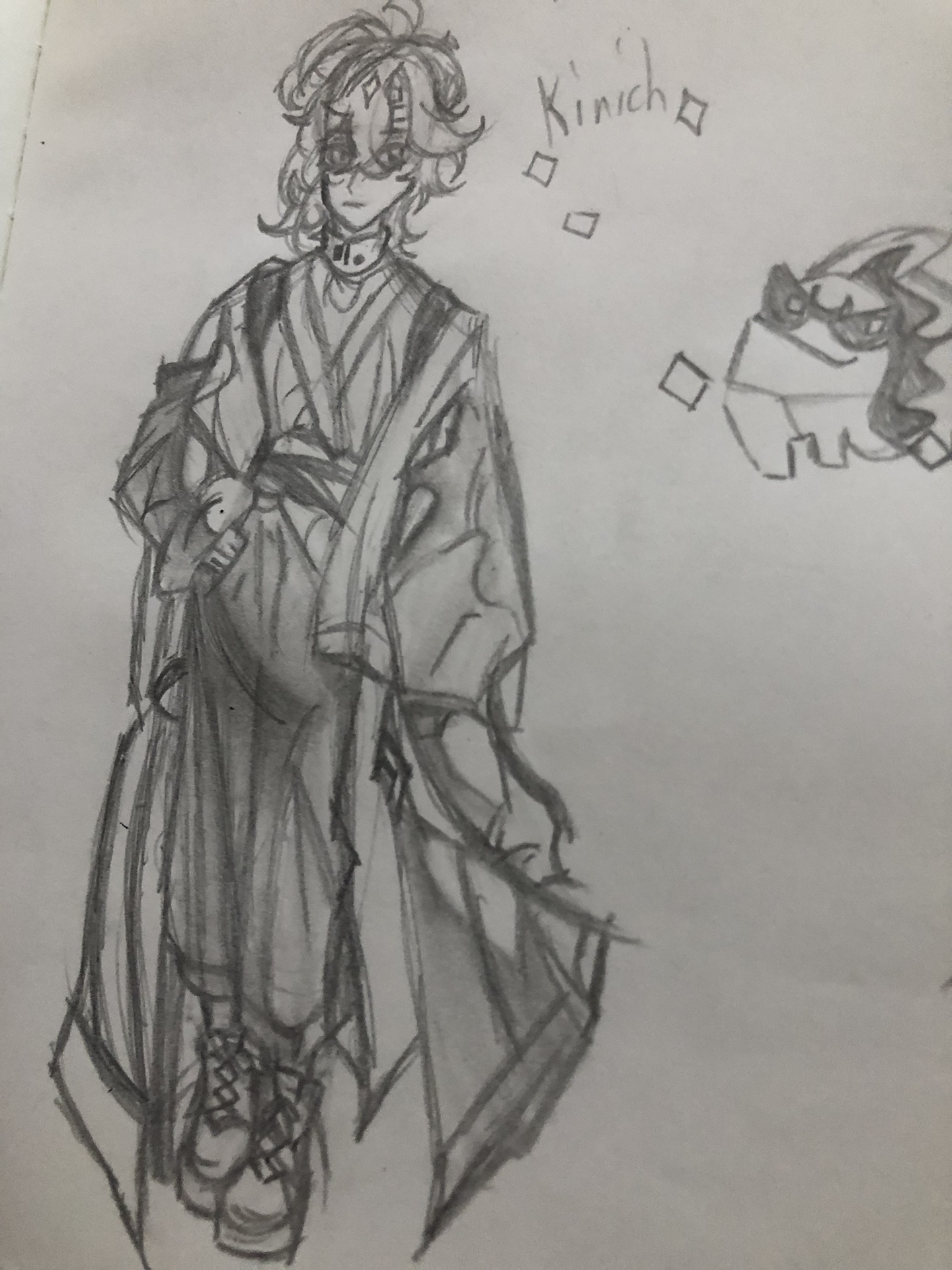 Kinich wearing a kimono idk if it is a kimono bc of the reference 😅 ...