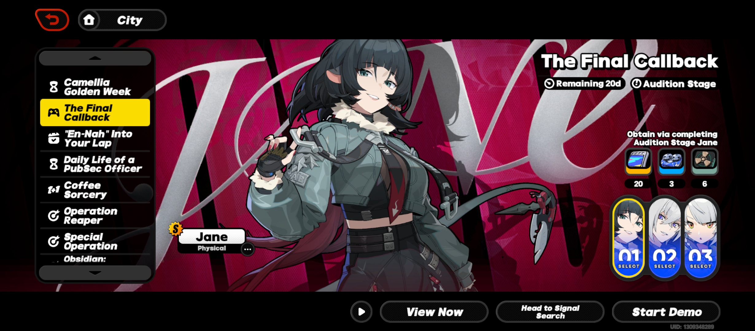 Jane is too cool to skip Zenless Zone Zero | HoYoLAB