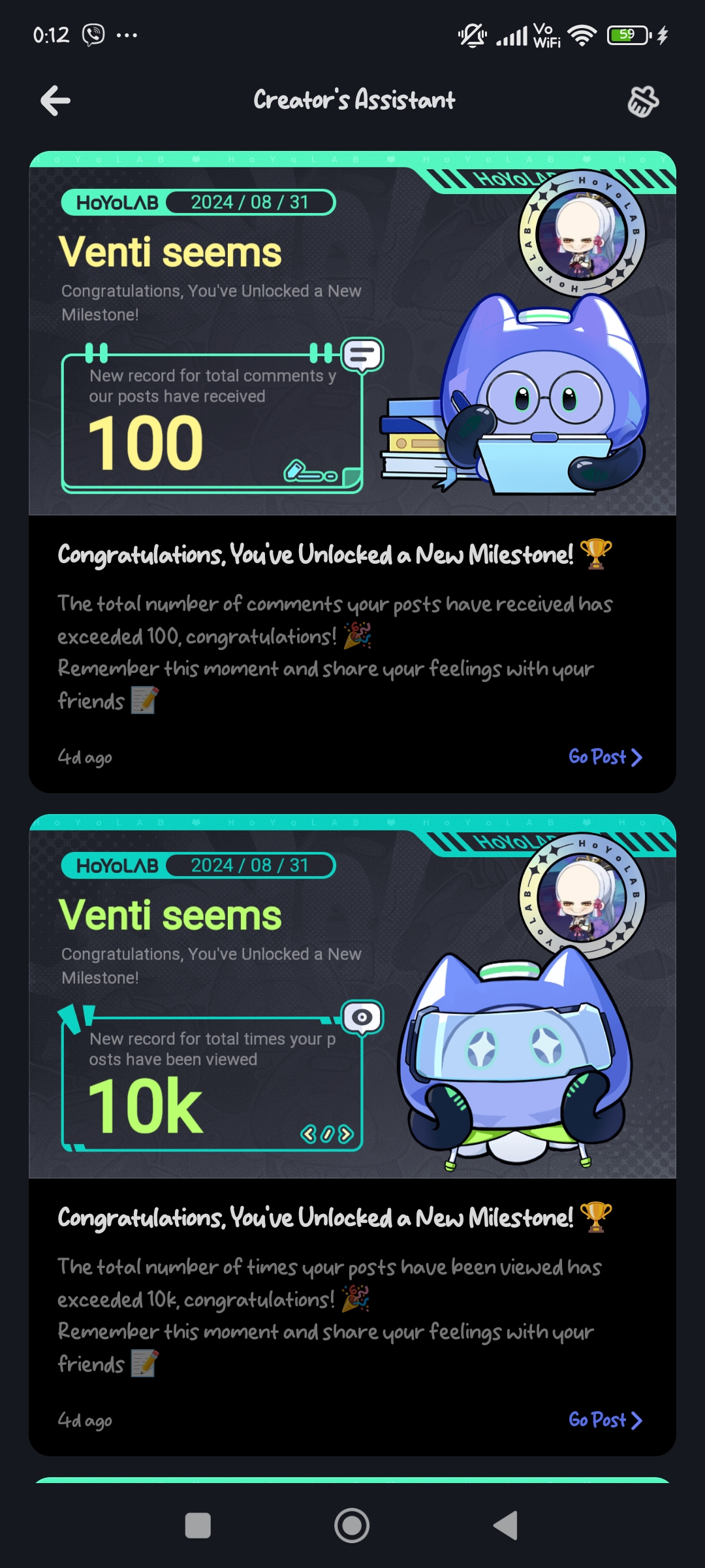 nice job Genshin Impact | HoYoLAB