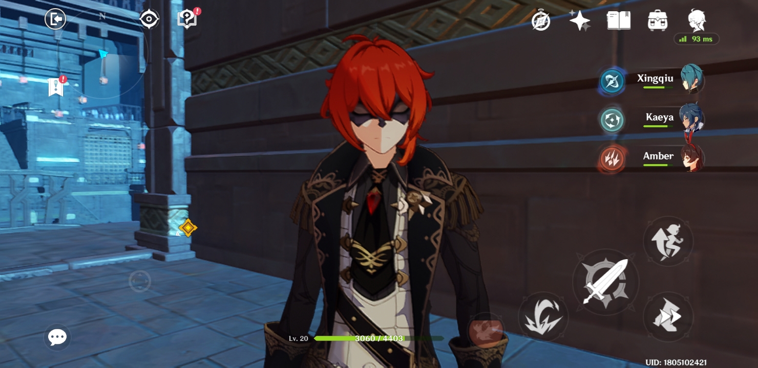 Diluc fatui mask in game? Is this a easter egg for this guest or did I ...