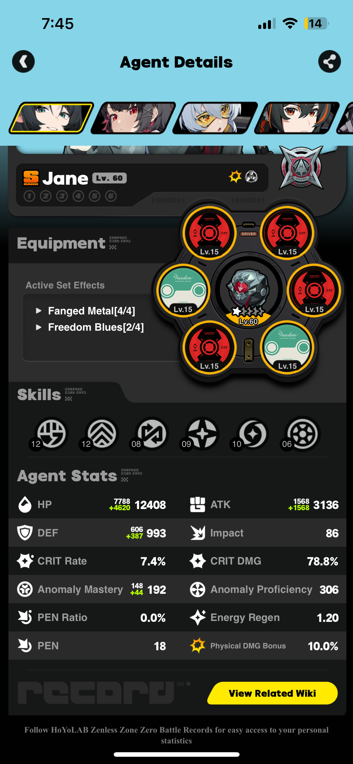 Jane Build Zenless Zone Zero | HoYoLAB