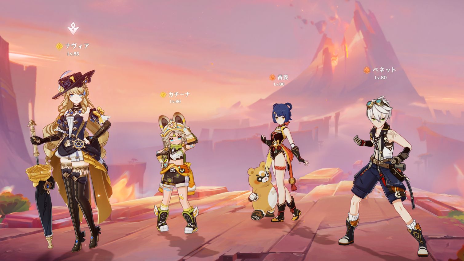 カチーナ入りナヴィア編成を考える。 Genshin Impact | HoYoLAB