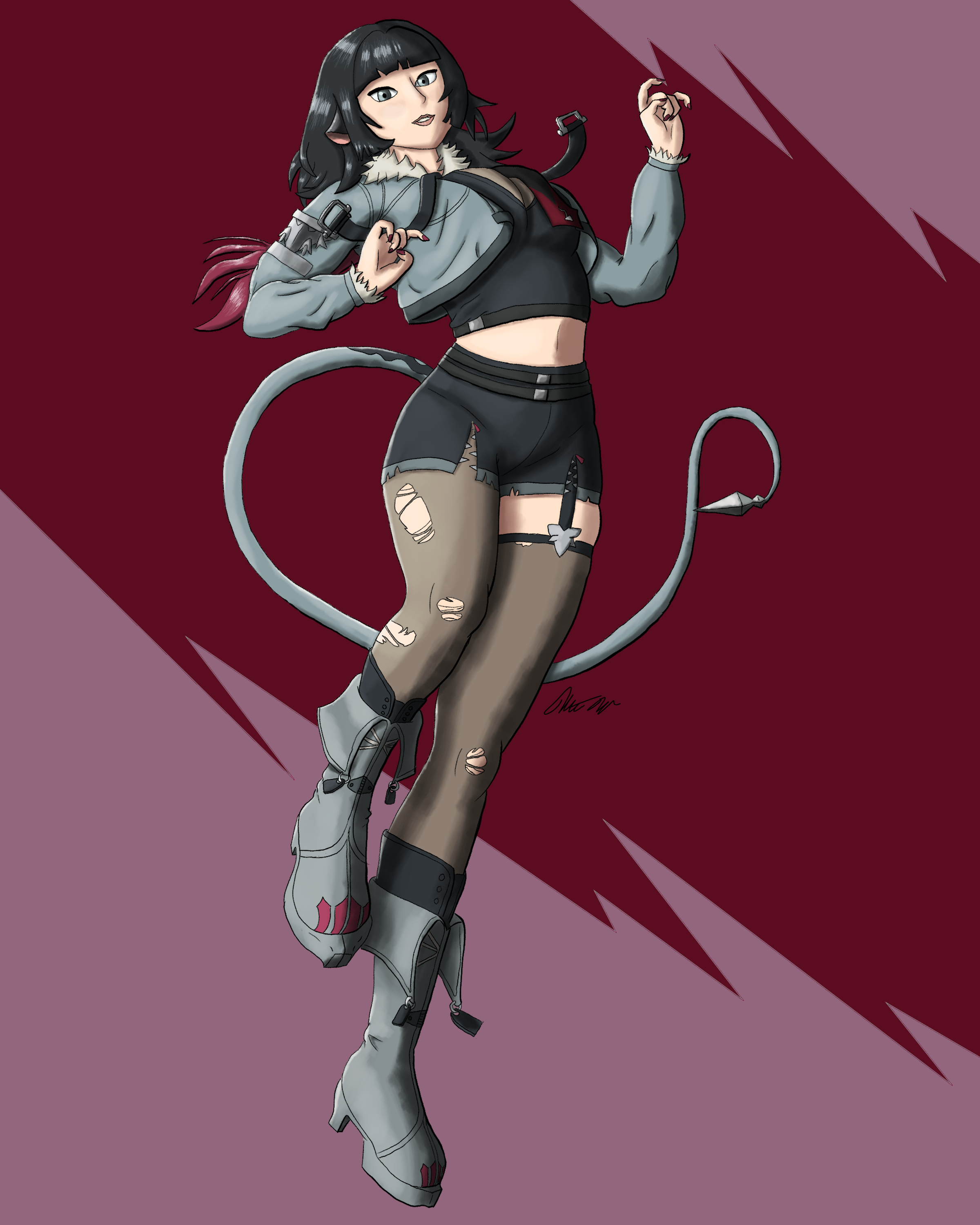 Jane Doe Fan Art Zenless Zone Zero | HoYoLAB