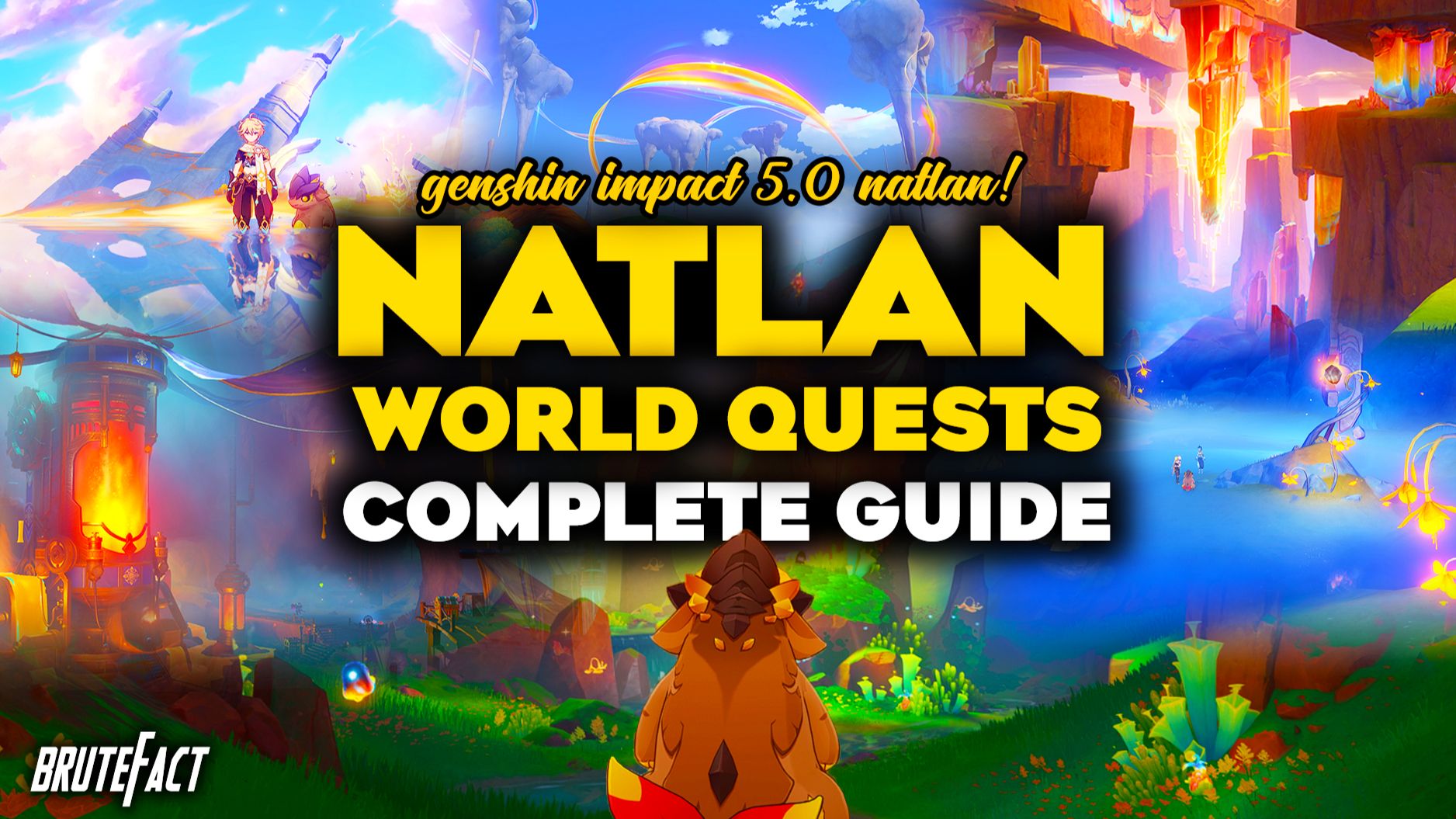 [V5.0] All Natlan 5.0 World Quests Guide | Genshin Impact 5.0 Flowers ...