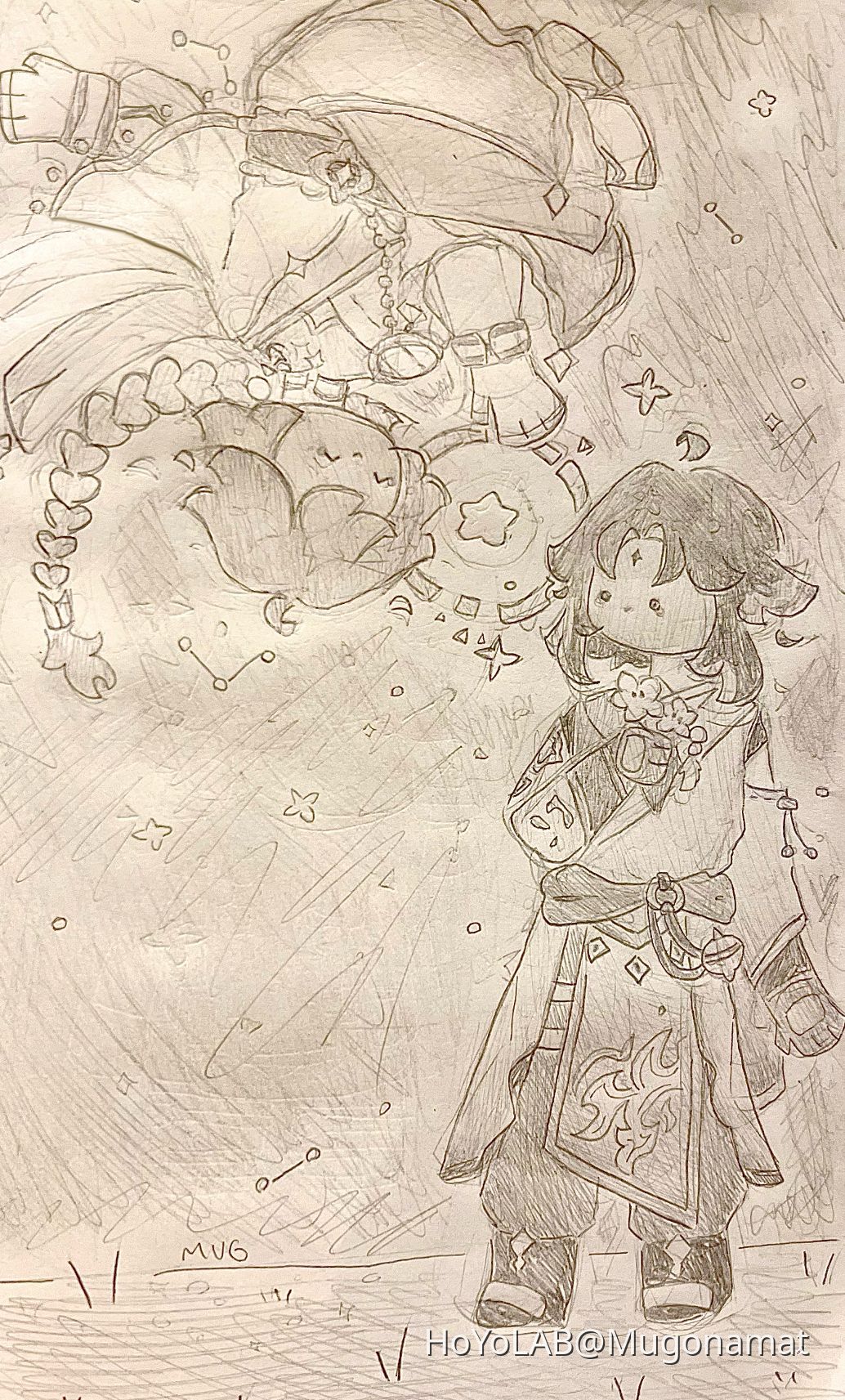 Xiao and Aether (wish concept art reference) Genshin Impact | HoYoLAB