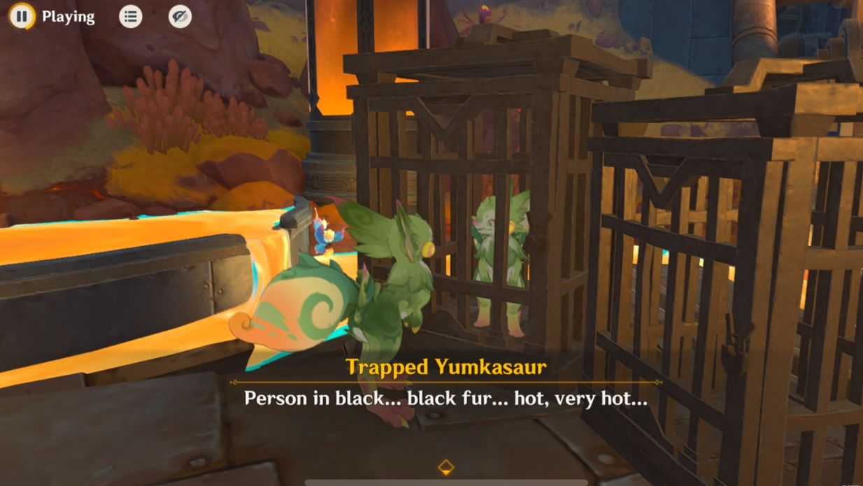 Trapped Yumkasaur: Genshin Impact | HoYoLAB