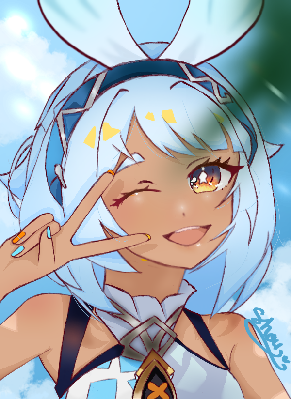 Mualani fan art♡ Genshin Impact | HoYoLAB