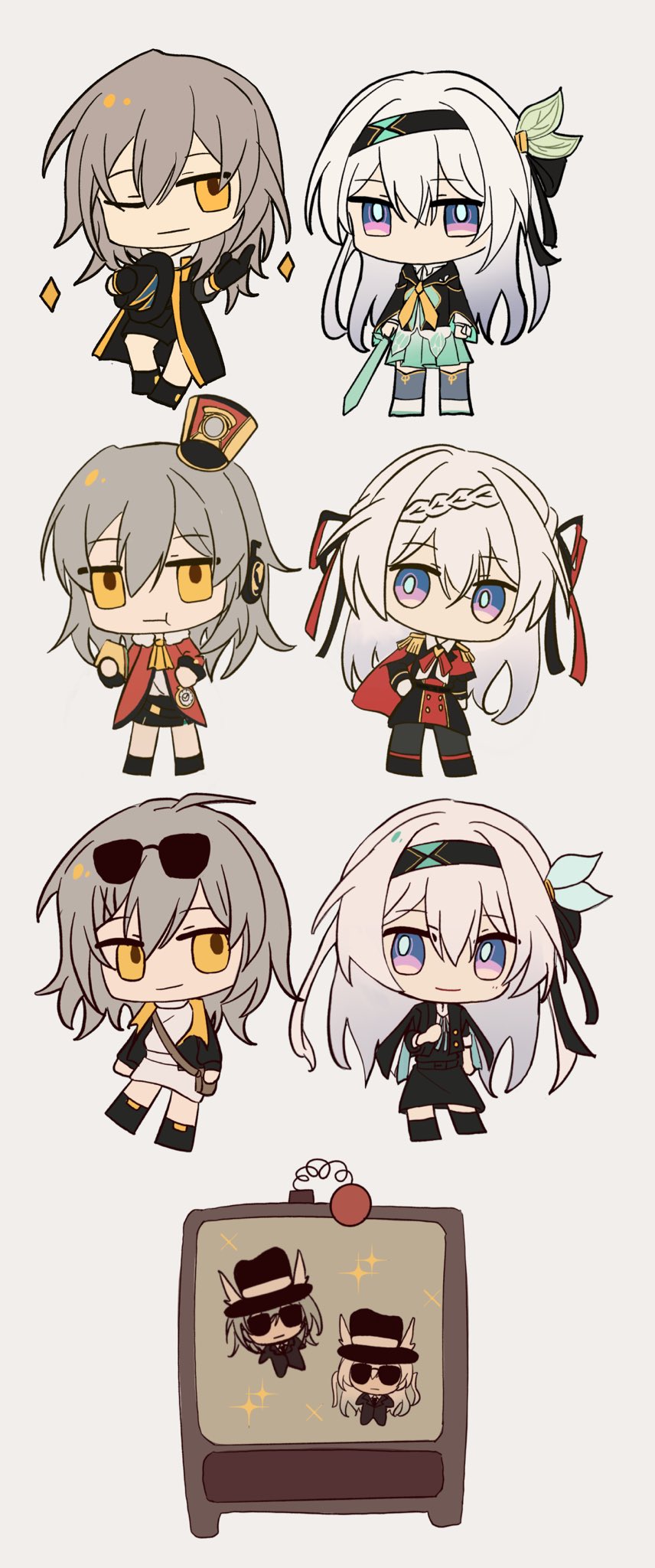 Chibi Stelle & Firefly Honkai: Star Rail | HoYoLAB