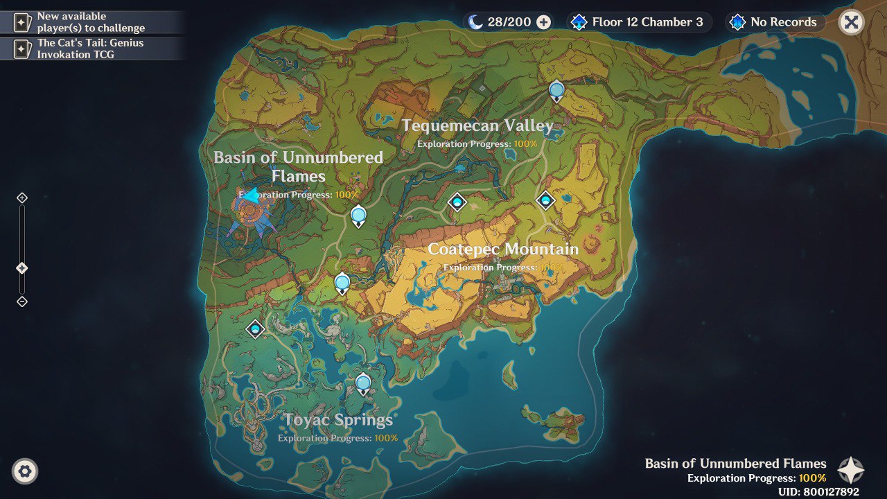 Natlan 100% (no treasure compass) Genshin Impact | HoYoLAB