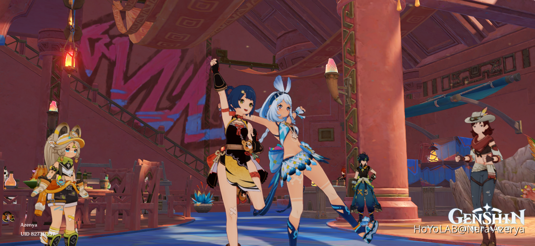 Random Pictures of random characters in Natlan (from Natlan Archon ...