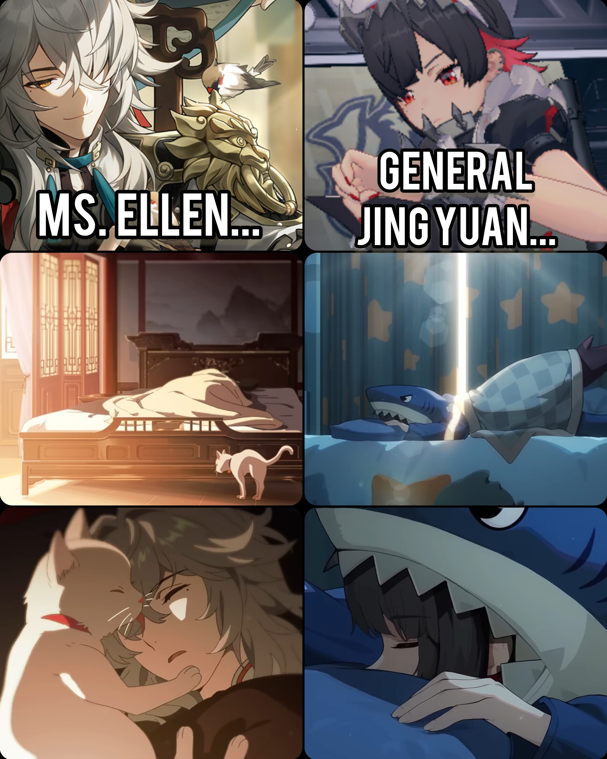 Ellen Joe 🤝🏻 Jing Yuan at: Zenless Zone Zero | HoYoLAB