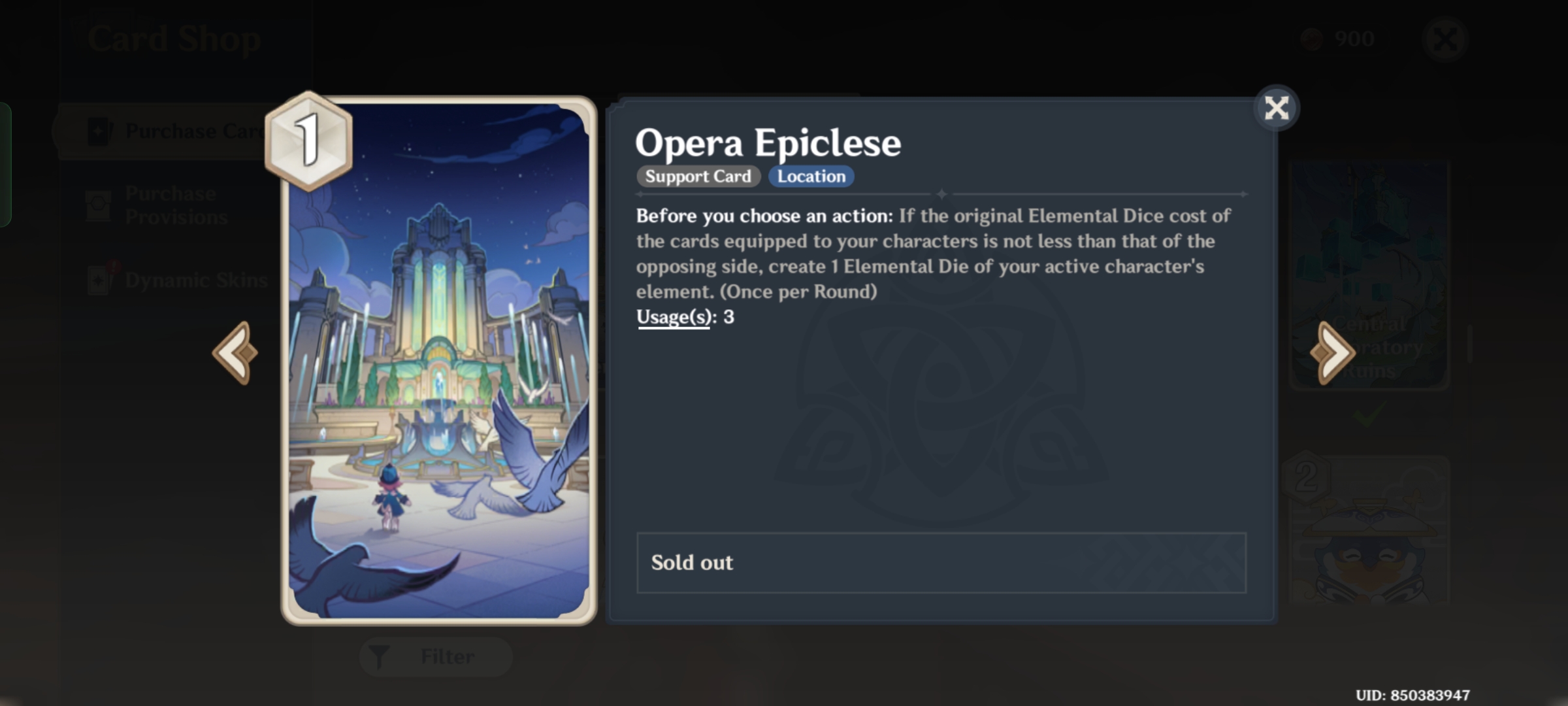 Blathine pt.4 (Opera Epiclese, Support Card) Genshin Impact | HoYoLAB