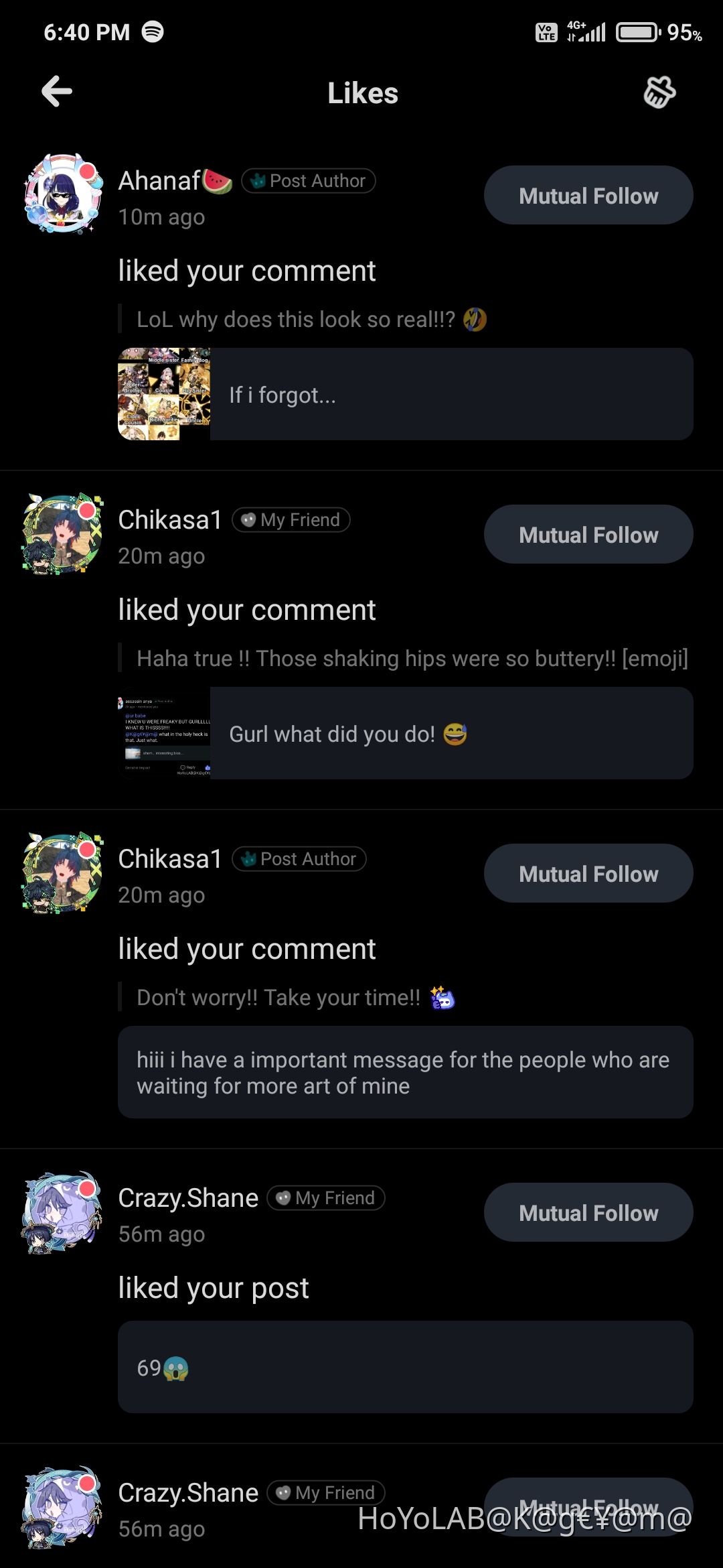 Bruh!! thanks!! 😭 | HoYoLAB