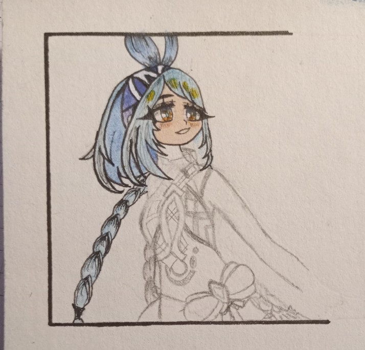 Mualani ~ Début de fan art ️ ️ ️ Genshin Impact | HoYoLAB