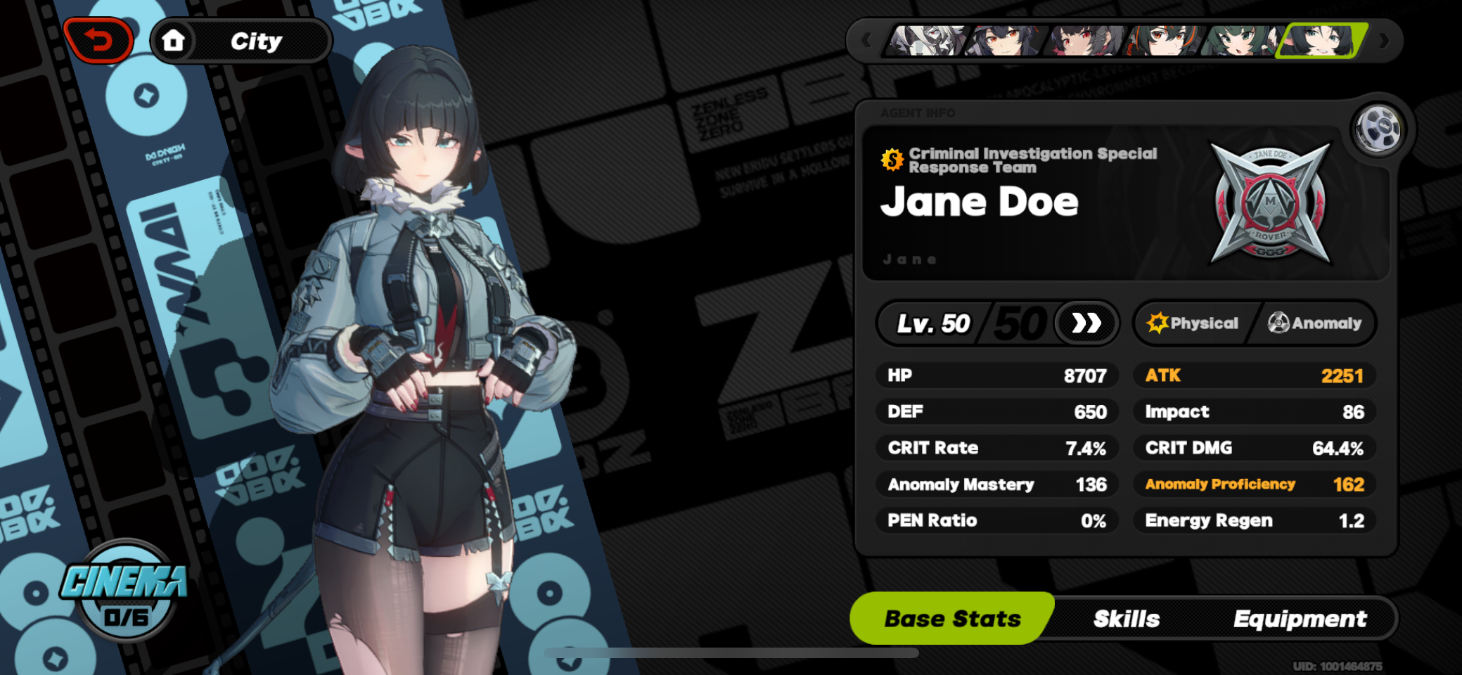 Jane Doe Build Zenless Zone Zero | HoYoLAB