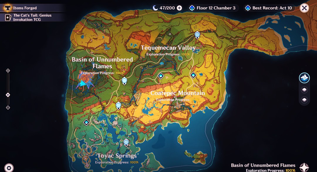 100% natlan map! Genshin Impact | HoYoLAB