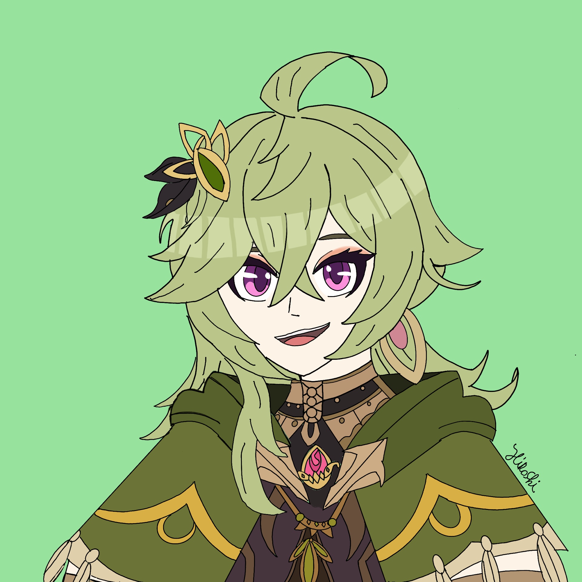 Collei fan art for fuyuharu!!! Genshin Impact | HoYoLAB