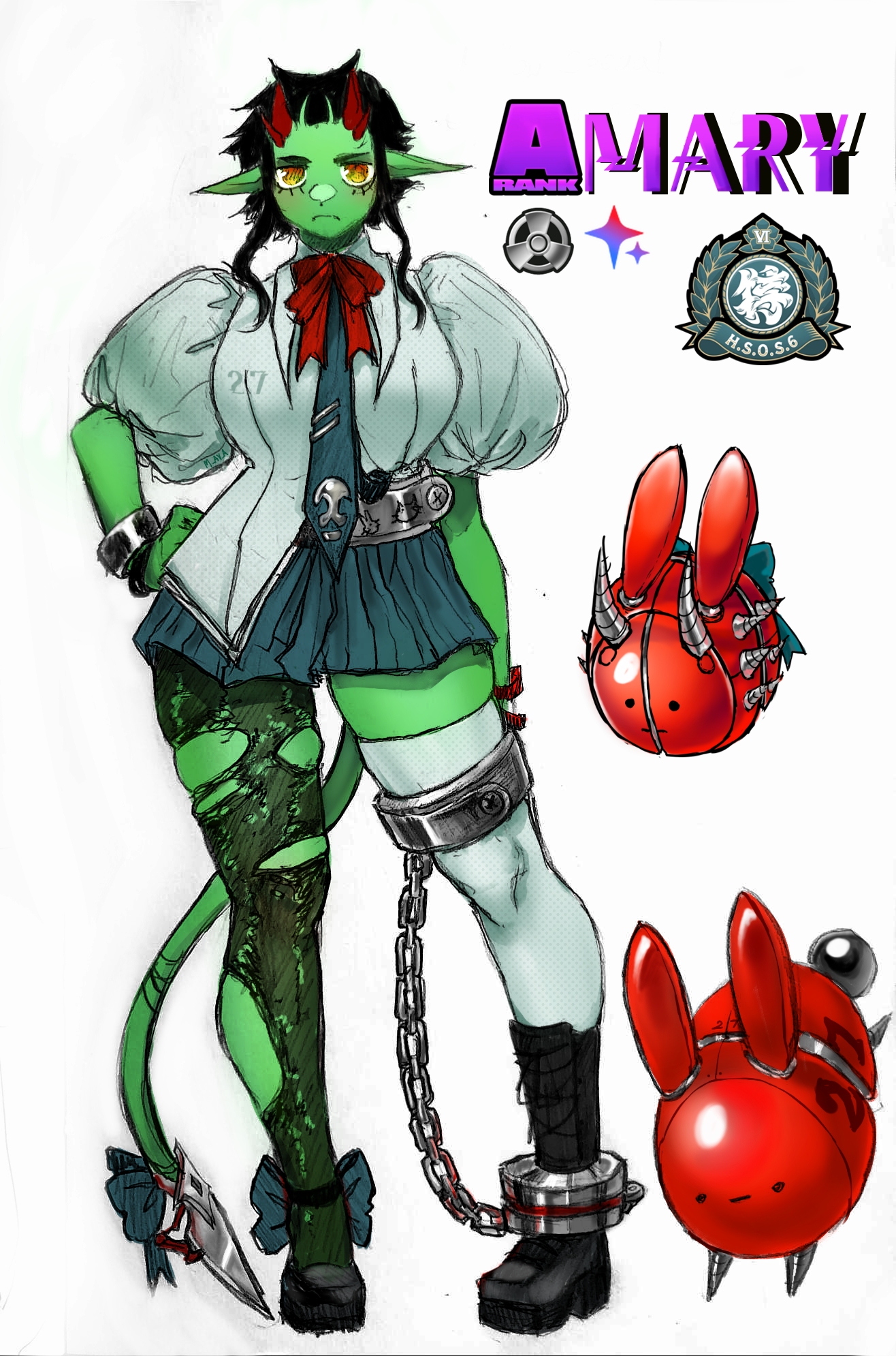 I designed myself as a ZZZ character hope u like it Zenless Zone Zero ...