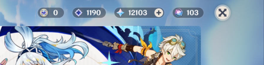 Мои накопления с последнего банера Фурины 🥹 Genshin Impact | HoYoLAB