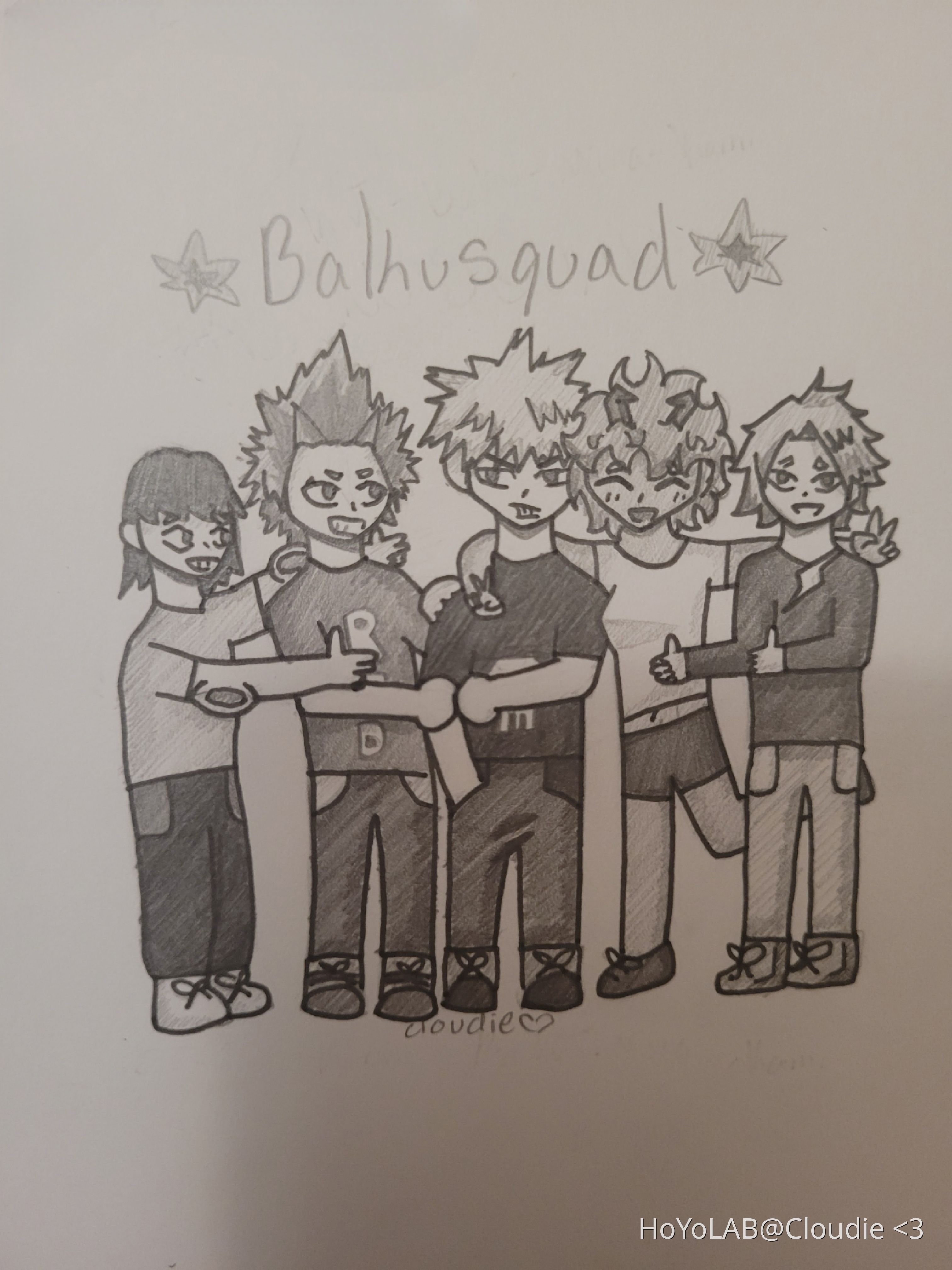 Finished Bakusquad fanart!! 💥 | HoYoLAB