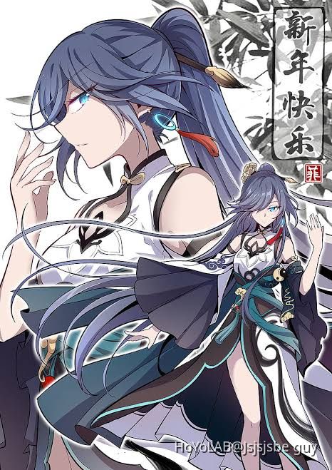 Can someone try draw fu Hua as a xianzhou native preferably a ...