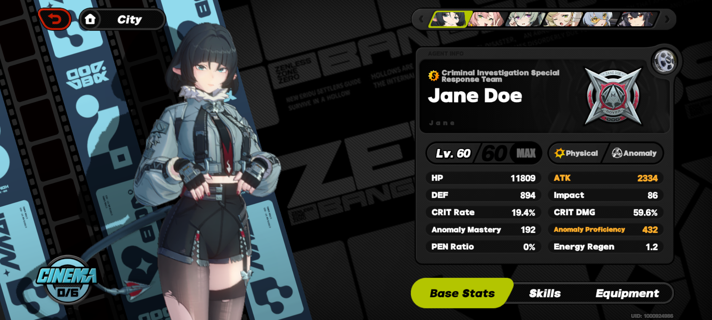 does anyone have any tips to make jane better or is this good? Zenless ...