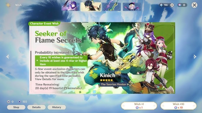 kinich banner leaks Genshin Impact | HoYoLAB