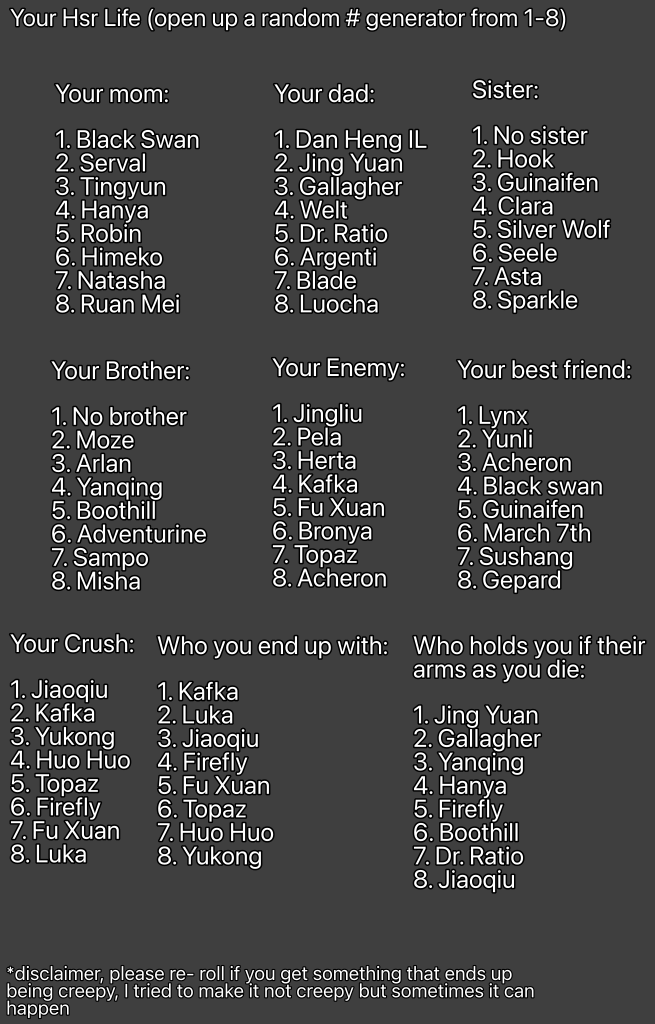 Your Hsr Life😋 Honkai: Star Rail | HoYoLAB