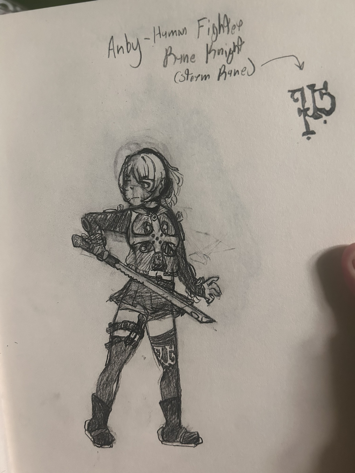 Anby - Human Fighter (RuneKnight: Storm Rune) Zenless Zone Zero | HoYoLAB