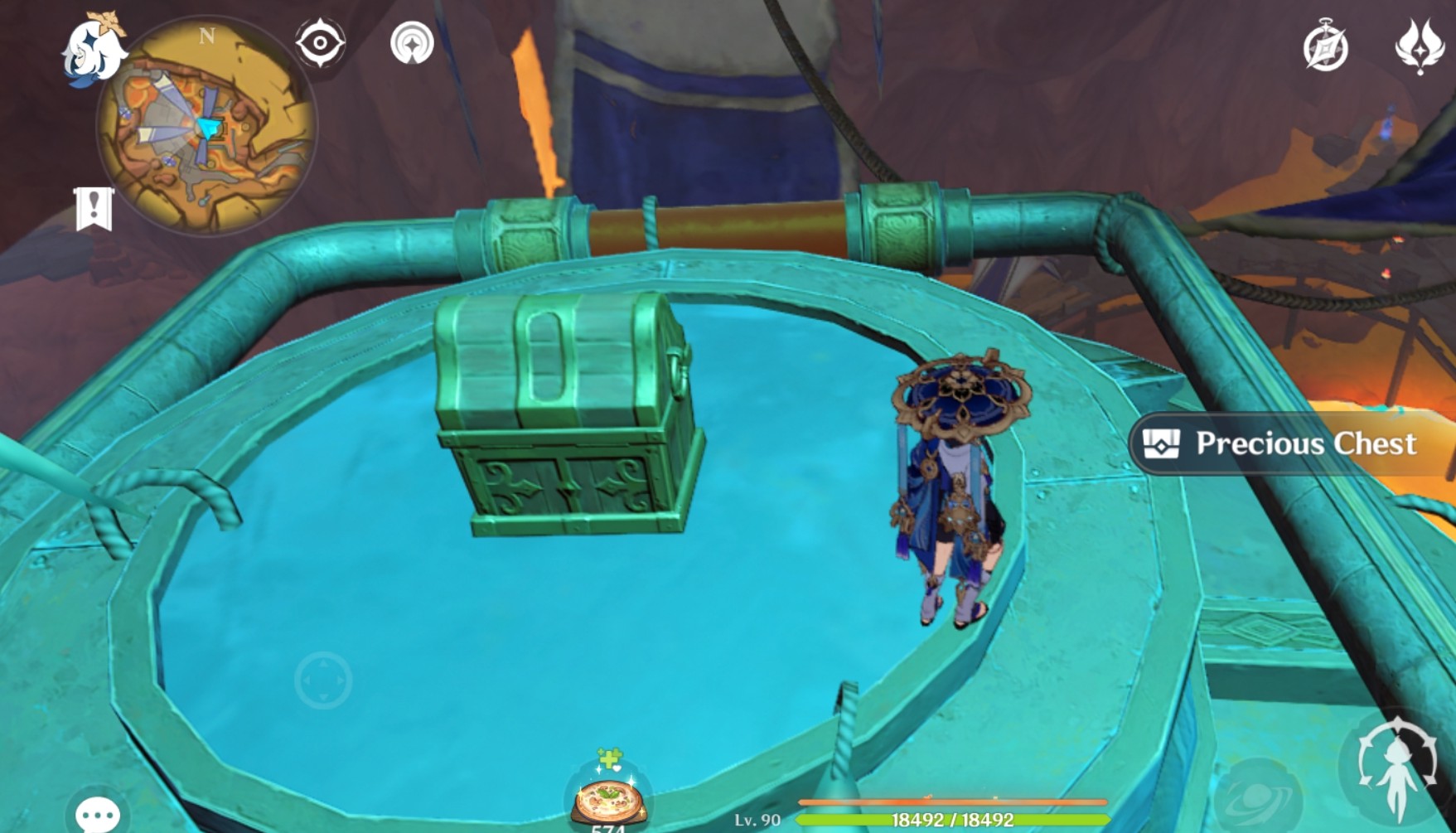 searching for 1 pyroculus that i miss..but i find this 😌 Genshin Impact ...