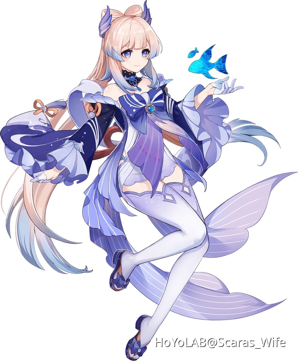 [Repost] Mermaid Kokomi Genshin Impact | HoYoLAB