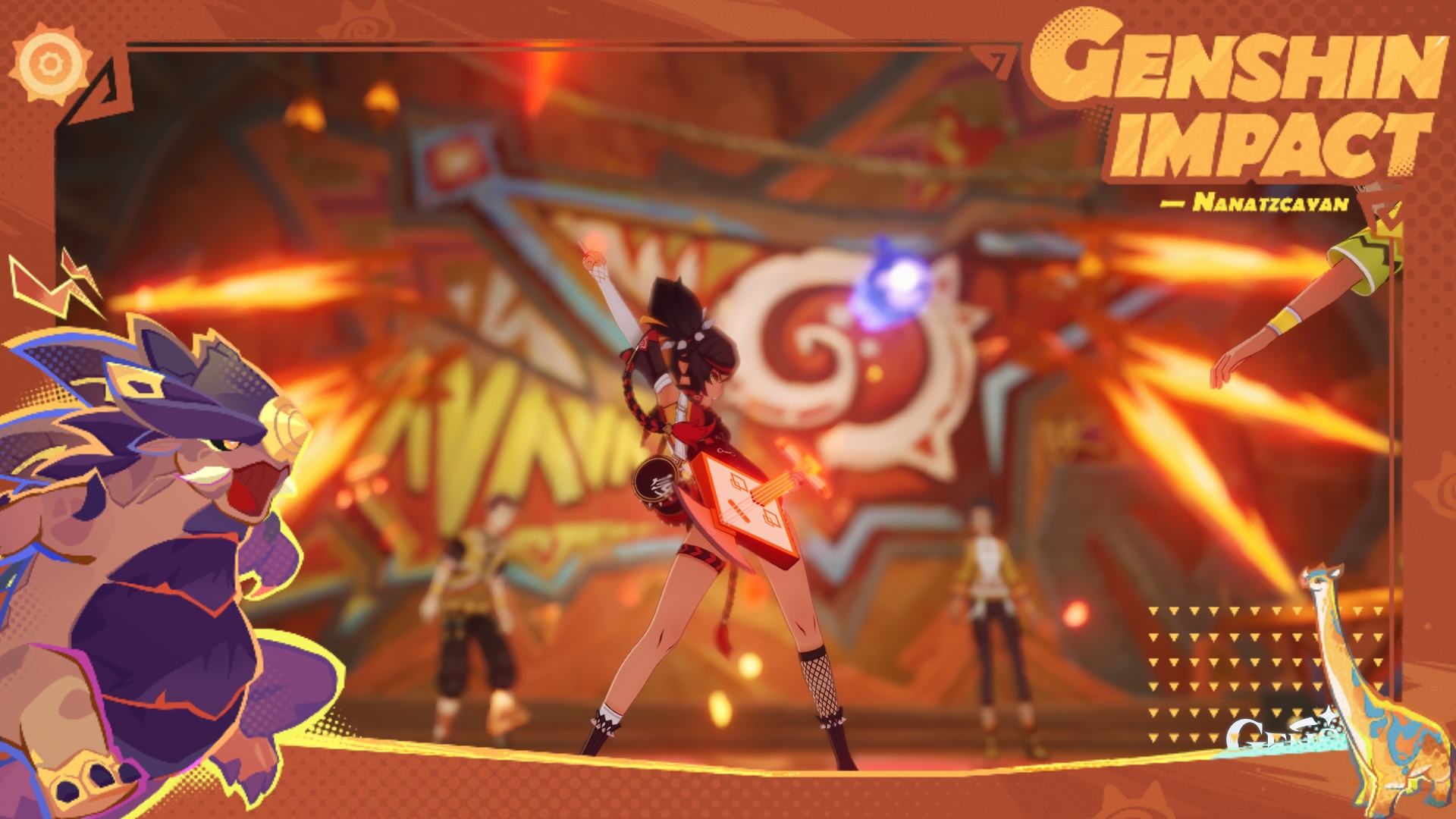 GO XINYAN!! Genshin Impact | HoYoLAB