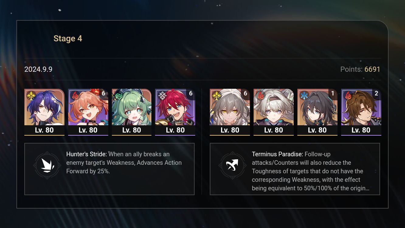 FF carry but look at side 1! Honkai: Star Rail | HoYoLAB