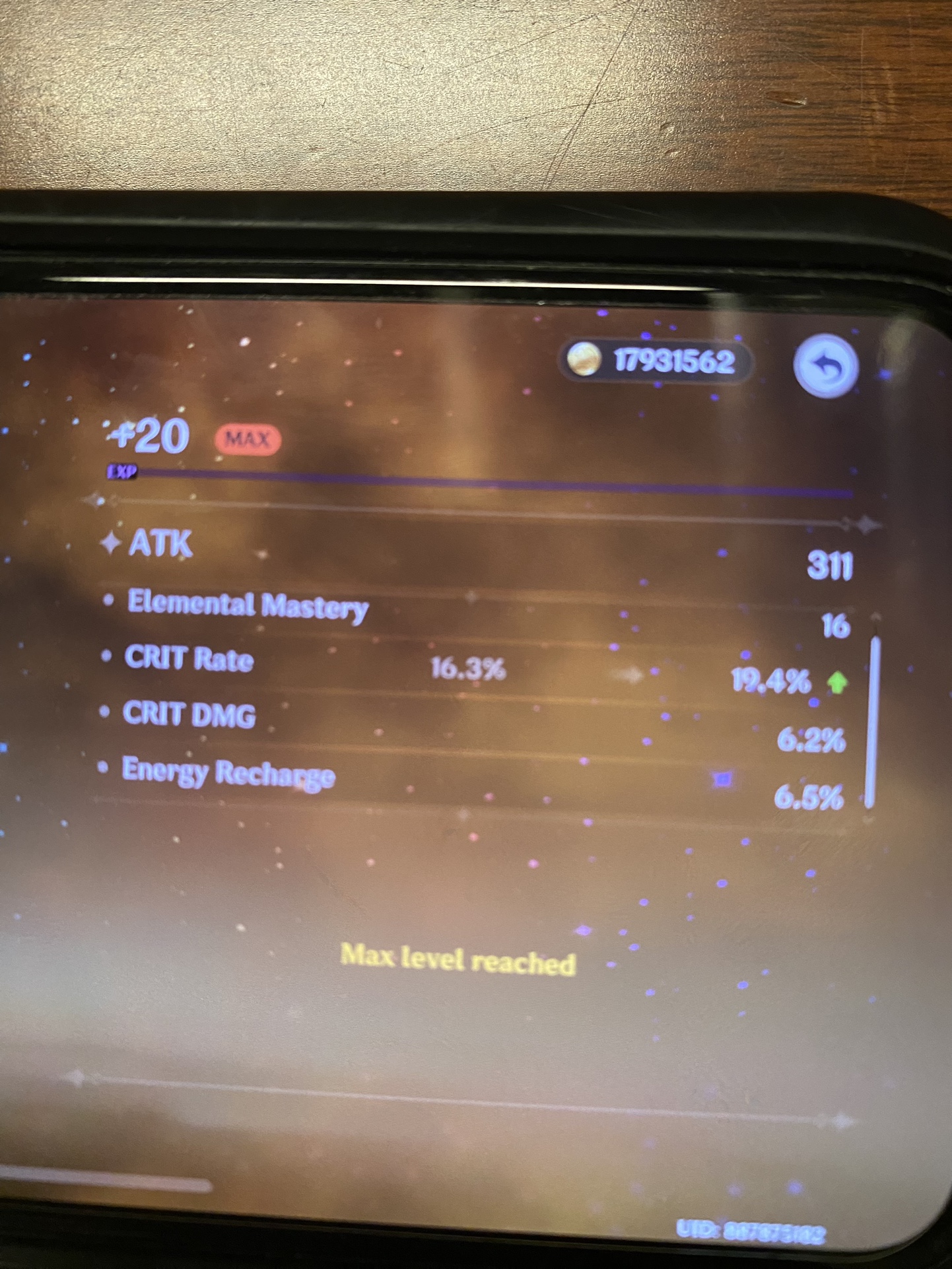 Artifact when all roll into crit… Genshin Impact | HoYoLAB