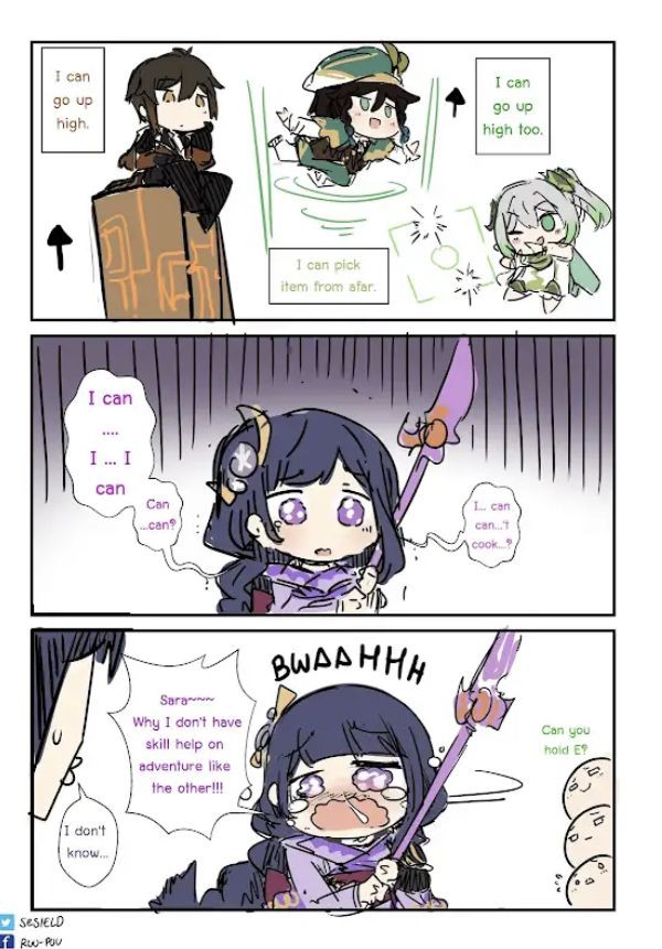 Raiden Cute arts 😭 Genshin Impact | HoYoLAB