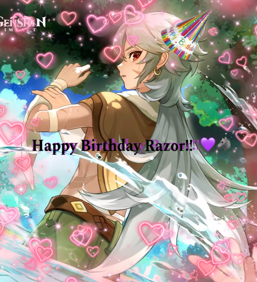 Razor’s Birthday!