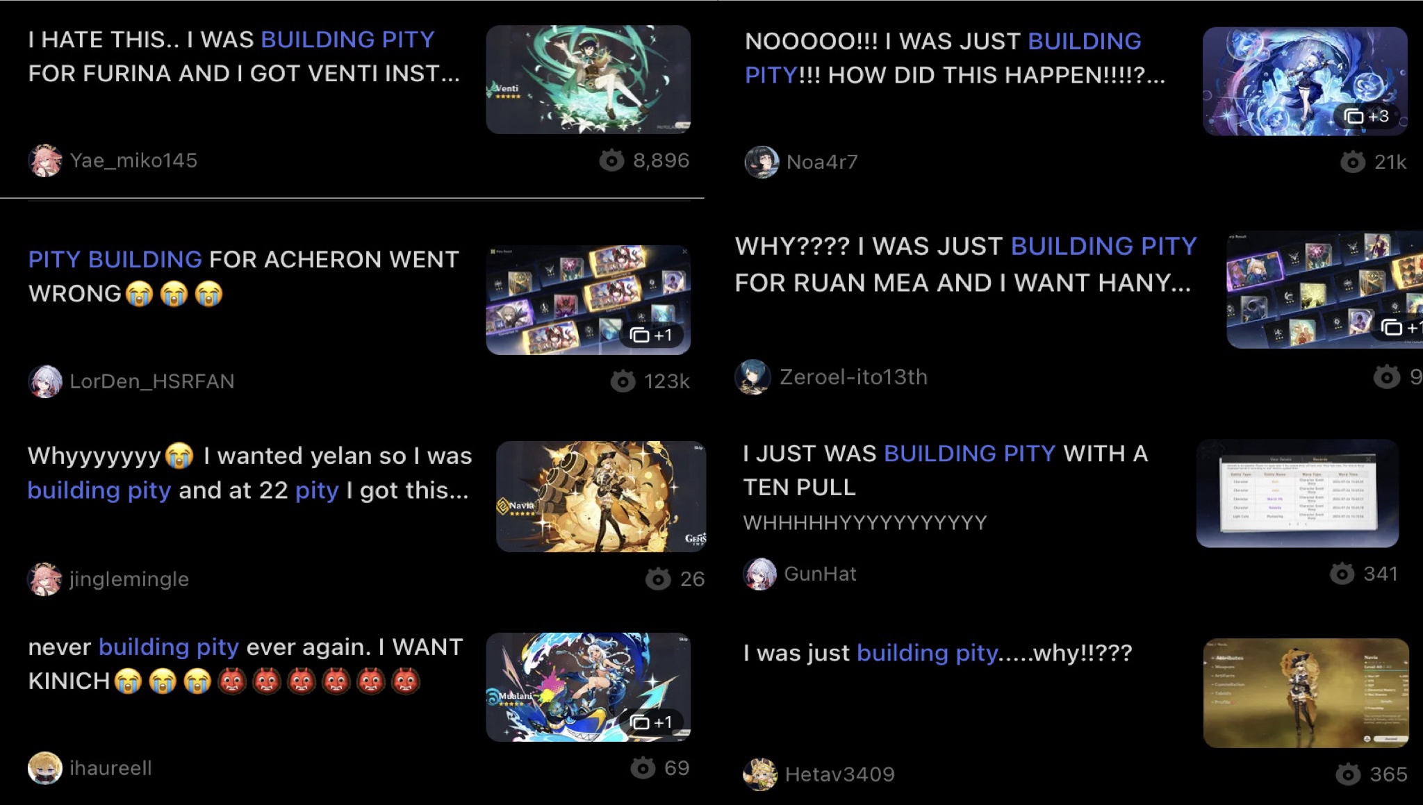 HOT TAKE: It’s OKAY to BUILD PITY, BUT… Genshin Impact | HoYoLAB