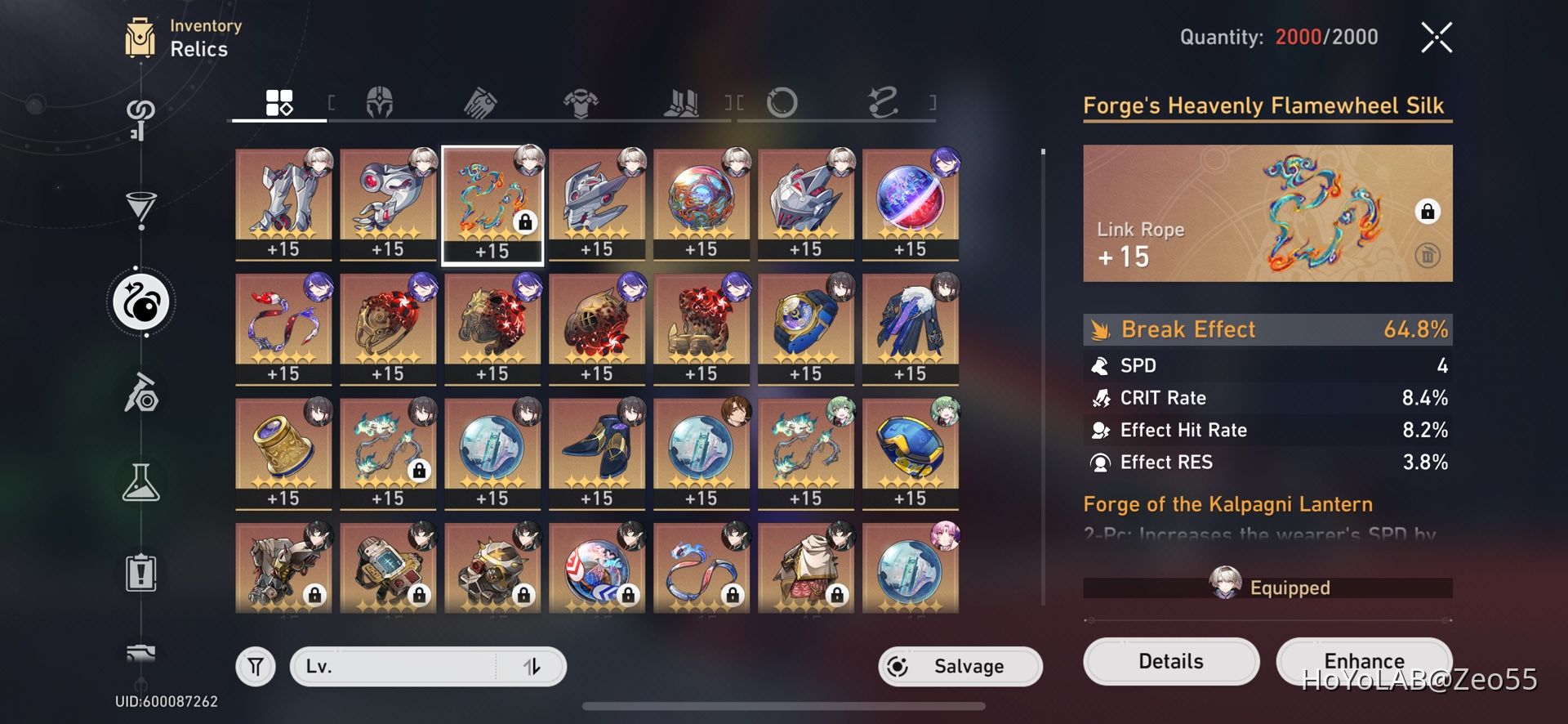 Time to clear my relic inventory Honkai: Star Rail | HoYoLAB