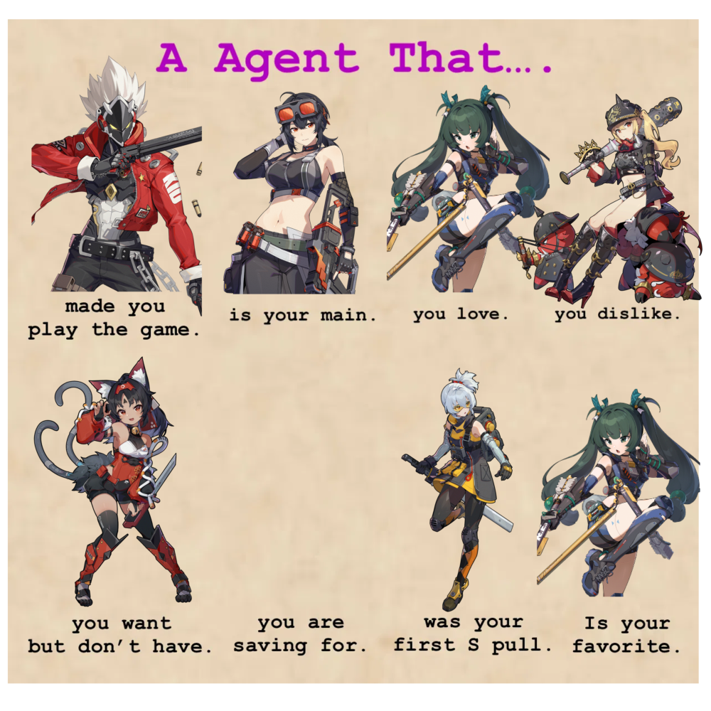 Robot people my beloved Zenless Zone Zero | HoYoLAB