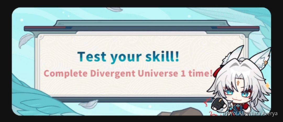 General Feixiao's Challenge : Divergent Universe (HSR Event) Honkai ...