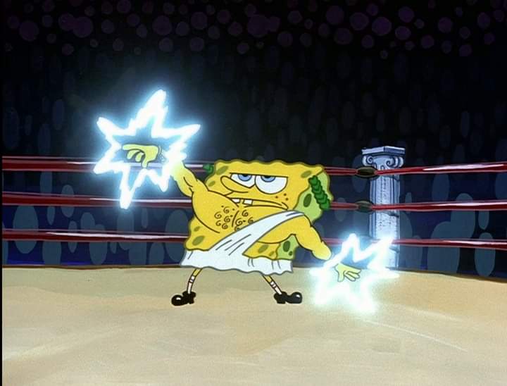 greek Spongebob with electro power | HoYoLAB