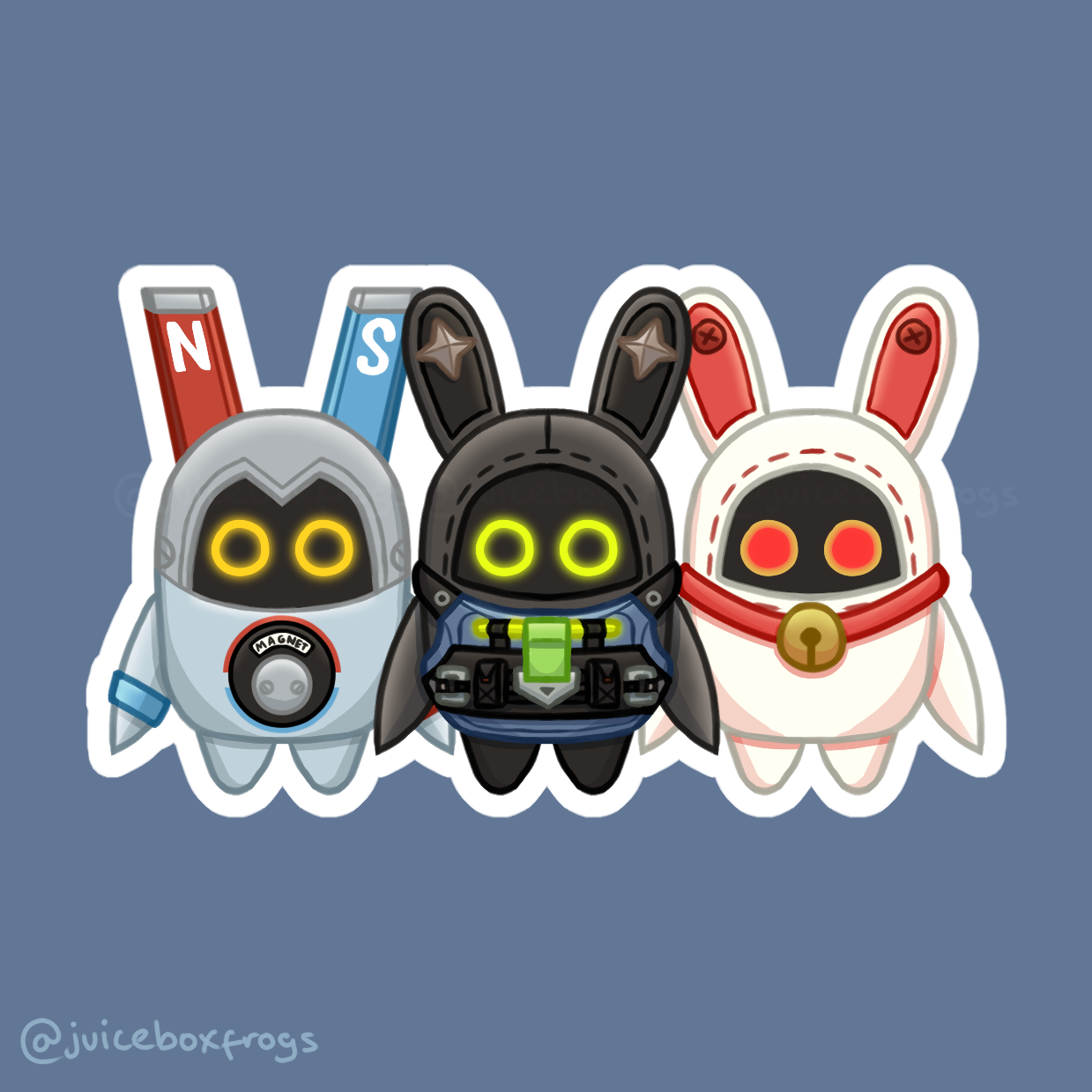 Magnetiboo, Officer Cui, and Luckyboo Zenless Zone Zero | HoYoLAB