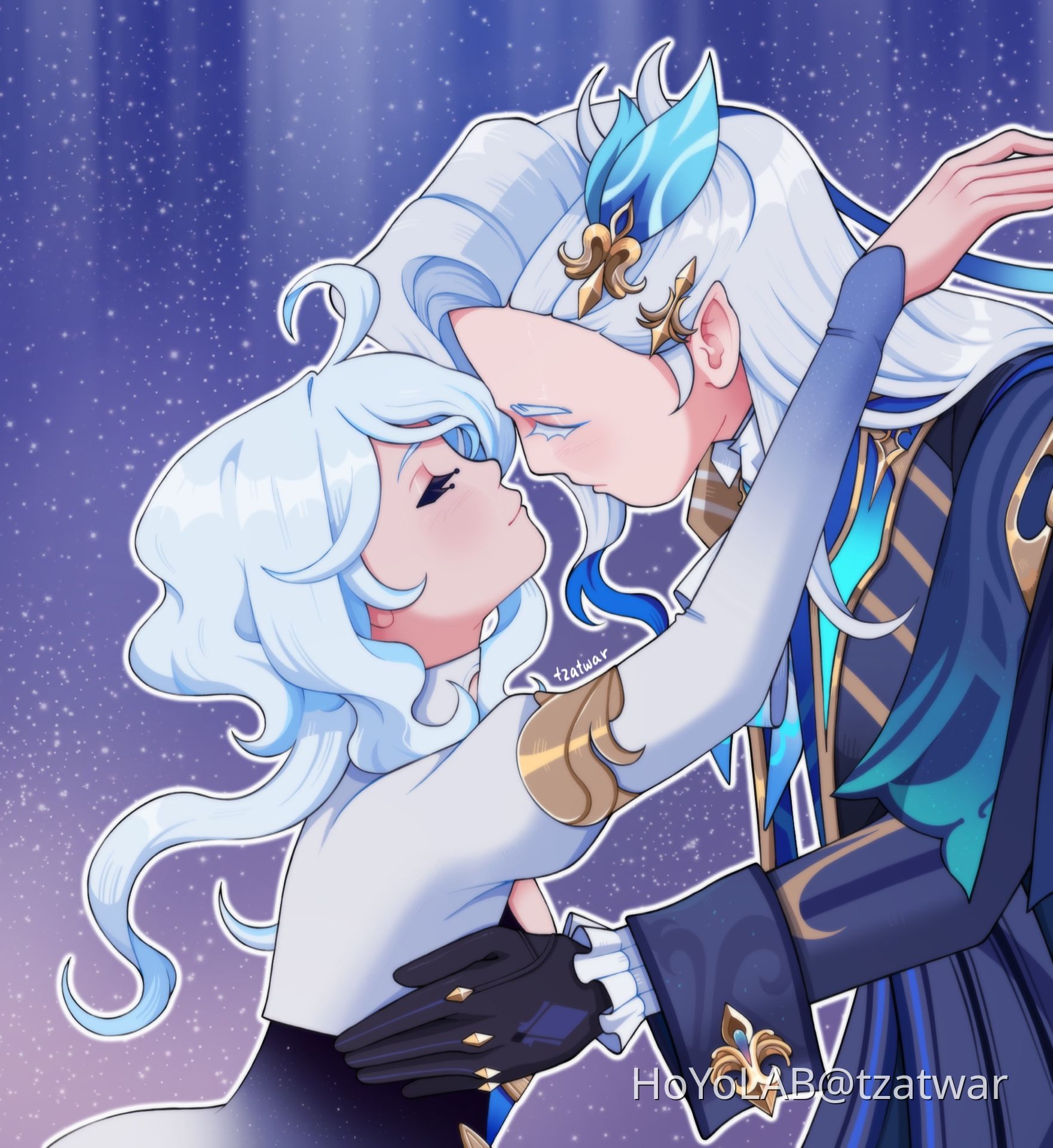 Neuvifuri fan art 🌧️ Genshin Impact | HoYoLAB