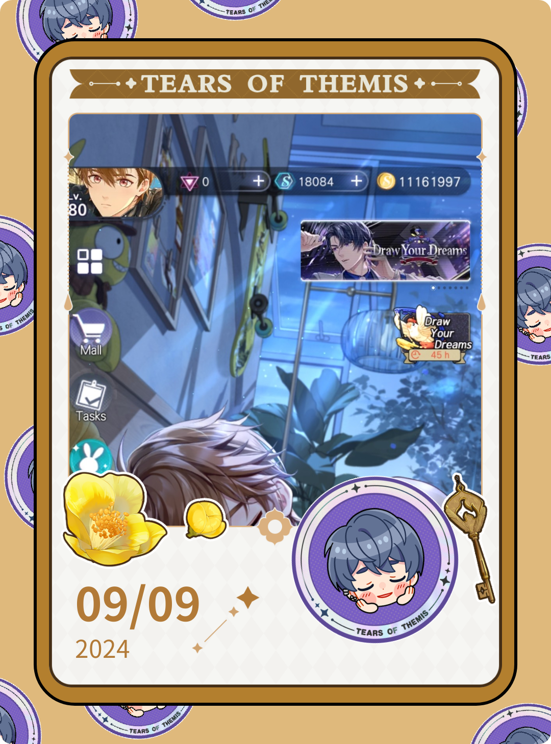 09/09 Diary -# saving s-chips Tears of Themis | HoYoLAB