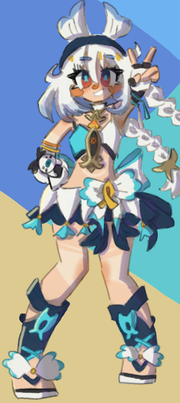 Mualani Fanart! Genshin Impact | HoYoLAB